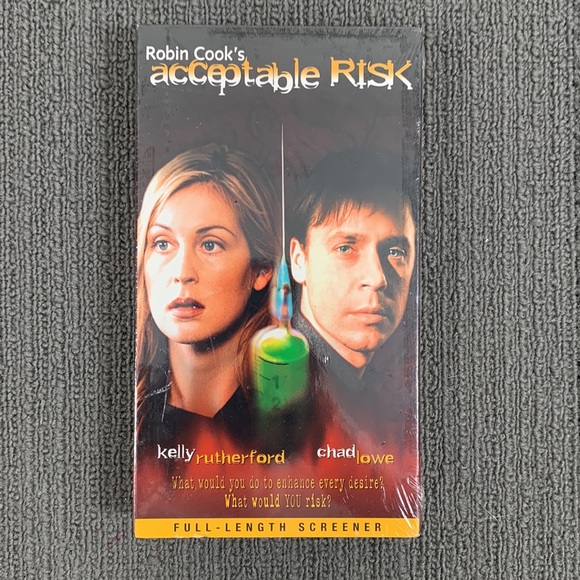 Artisan | Media | Robin Cooks Acceptable Risk Full Length Screener Vhs ...